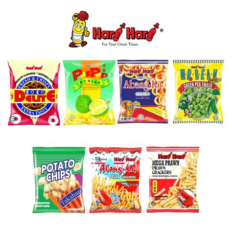 Hari Hari Assorted Snack Keropok Coco Delightabang Kumrbean Pop
