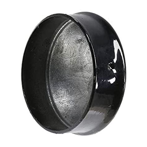 Black Chain Link Fence 3 2 78 Od Round Dome External Post Caps