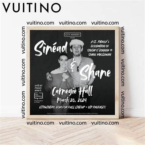 Sinad Oconner Shane Carnegie Hall 2024 Poster No Frame