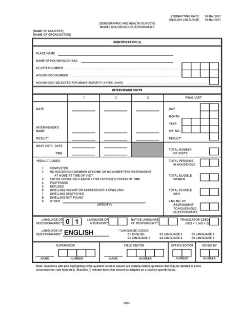 Model Questionnaire Review Portal Now Open The Dhs Program Blog