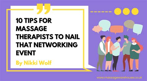 10 Tips For Massage Therapists To Nail That Networking Event Massage