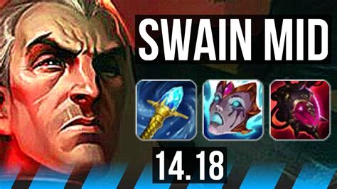 SWAIN Vs YONE MID Rank 6 Swain Godlike 8 4 14 TR Grandmaster