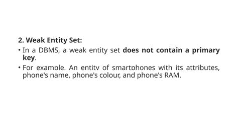 Entity Of Database Management Systempptx