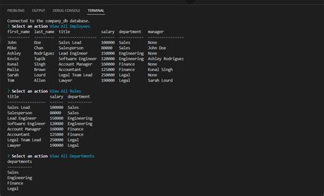 Github Chuca78sql Employee Tracker For This Application I Built A