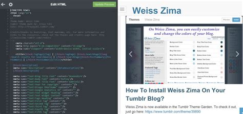 Reasons Why Tumblr Blog And HTML Preview Feature Freya Yuki