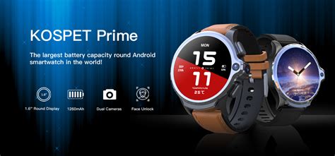 Kospet wants to conquer the smartwatch market with the new Kospet Prime ...