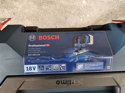 Serra Vertical Tico Tico Bosch Profissional GST 18V Li B Leiria Pousos