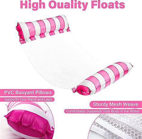 Dww 2 Pcs Flottant De Inclinable Flotteur Hamac 4 En 1 Flotteurs