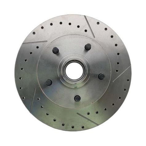 69 72 GM Drilled And Slotted Brake Rotors 11 In 5 On 4 3 4 BP