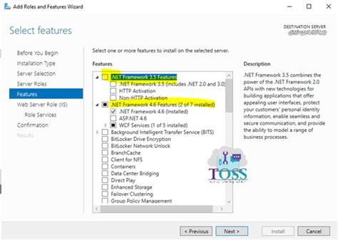 configuring iis server on windows server 2016 datacenter gui toss