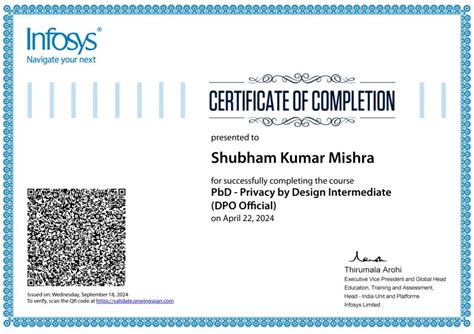 Shubham Kumar Mishra On Linkedin Privacybydesign Dataprotection