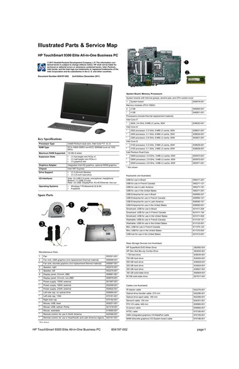 Hp Touchsmart Elite Base Model All In One Pc User Manual Manualzz