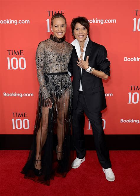 Maria Bello And Dominique Crenn Spark Marriage Rumors With Rings