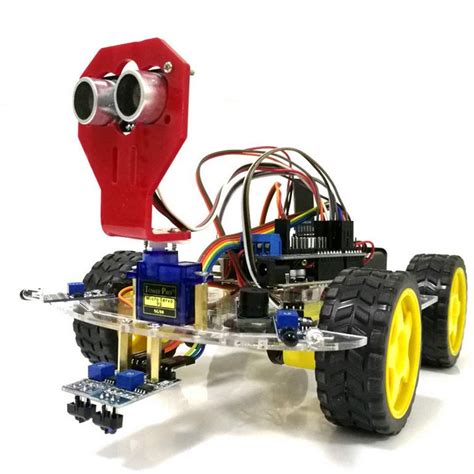 Robot Car Kit Para Arduino Kit Control De Wifi 2 Rastreo Por
