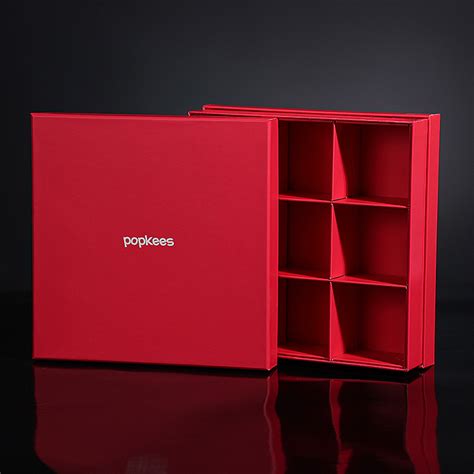 Supply Square Folding Carton Chocolate Packaging With Divider Wholesale