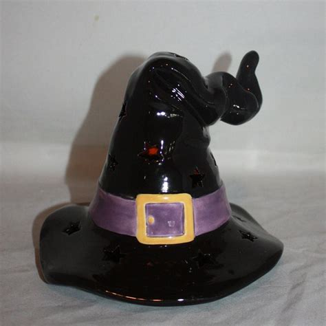 Ceramic Witch With Hat Etsy