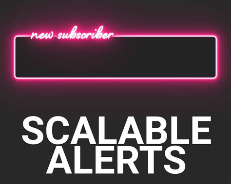 Best 12 Animated Alerts For Twitch Streams Cyberpunk Cute Neon Alert