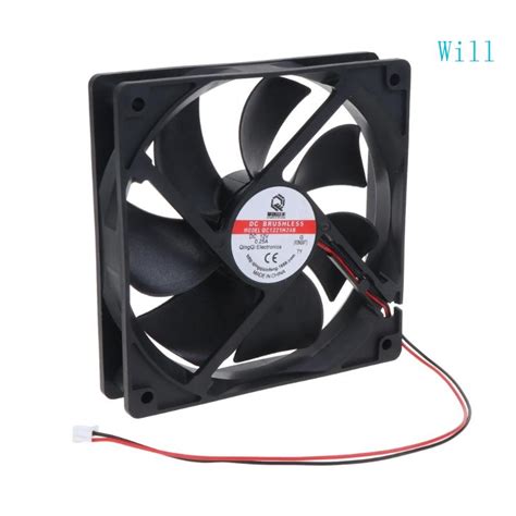 Will พัดลมระบายความร้อน Dc 12v Brushless 120x120x25 มม สําหรับ