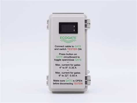 Gate Tester Ecogate Inc
