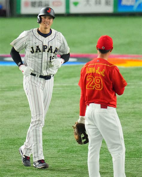 【wbc】大谷翔平、第5打席は痛烈右前打 第3打席ではフェンス直撃の2点適時二塁打 Wbc2023写真ニュース 日刊スポーツ