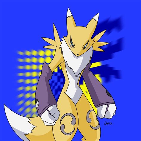 Renamon From Digimon Tamers U Gearfighterczeta