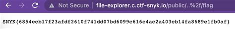 Fetch The Flag Ctf 2022 Writeup File Explorer Snyk