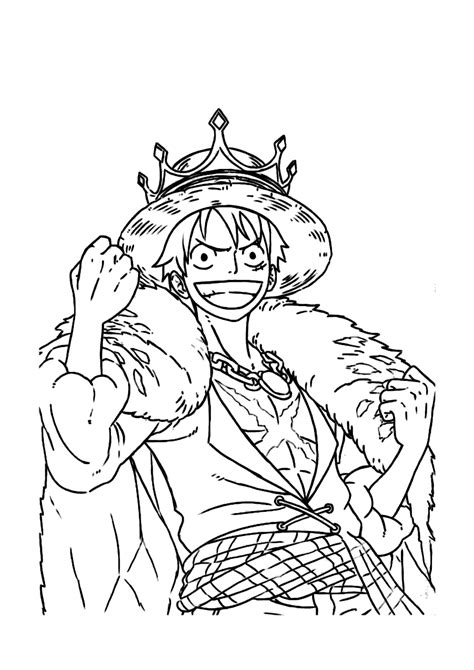 Desenhos De Luffy Para Imprimir E Colorir