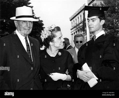 Retired General Of The Army Douglas Macarthur And His Wife Are Shown