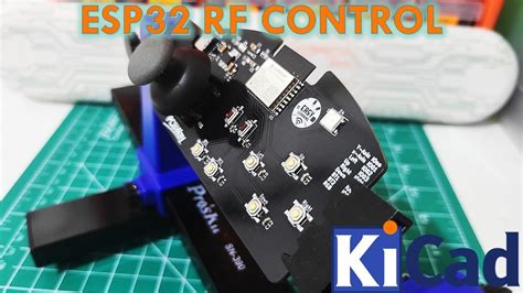 Esp C Rf Control Joystick Kicad Youtube