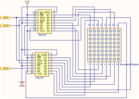 5 4 displaying graphics on an 8x8 led matrix — sunfounder newton lab kit for raspberry pi pico 2