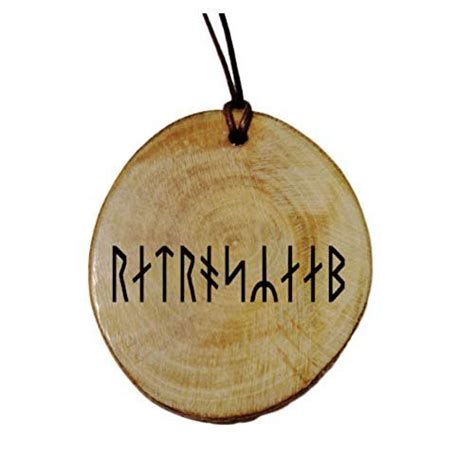 Your Name Engraved Younger Futhark Old Norse Long Branch Rune