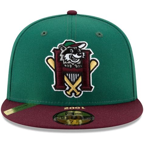 Mens Hudson Valley Renegades New Era Green 100th Anniversary Patch