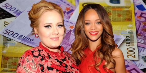 La Verdad Detrás De La Fortuna De Adele Y Rihanna Quiero Celebridades