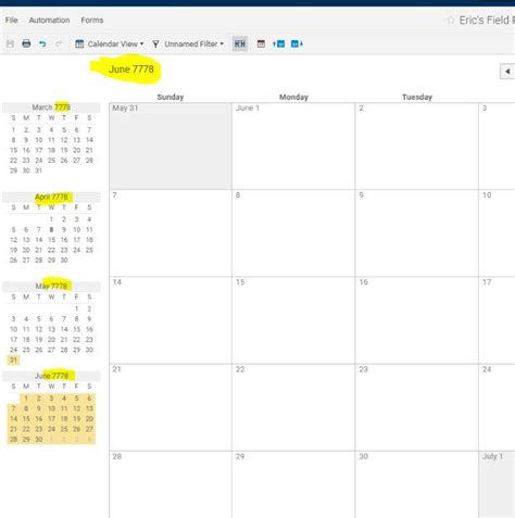 Calendar View Date Is Not Showing Accurately — Smartsheet Community