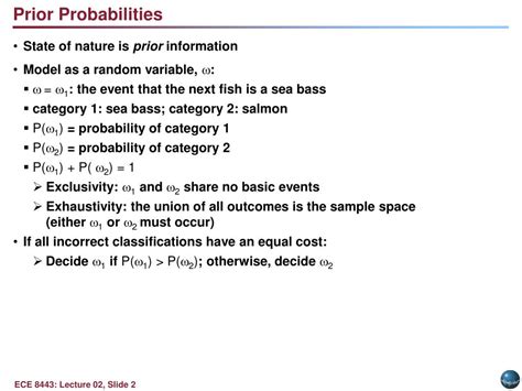 Ppt Lecture 02 Bayesian Decision Theory Powerpoint Presentation