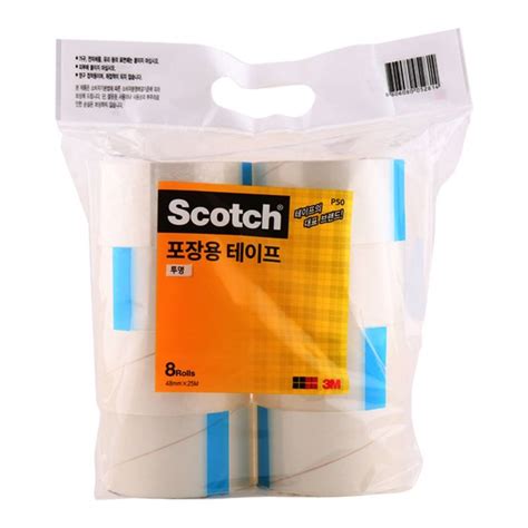 스카치™포장용 테이프 48mm X 25m 8개입 홈플러스