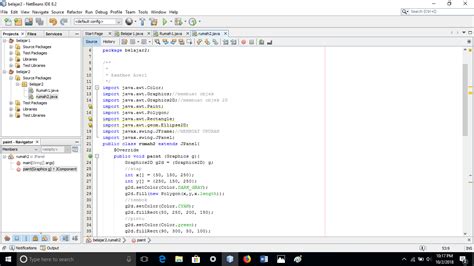 Membuat Grafik Objek Pada Netbeans 82 Cahayamasruria