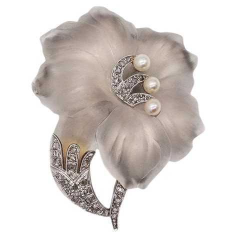 Antique 14k Gold Bar Brooch With Rose Cut Diamond And Pearl For Sale At