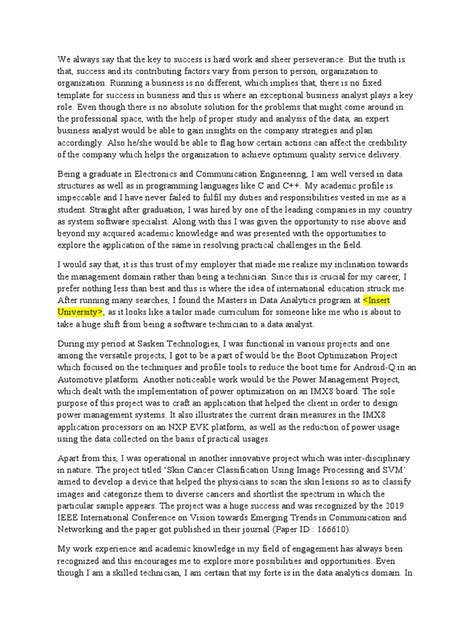 Business Analytics Sop Pdf Intelligence Analysis Analytics