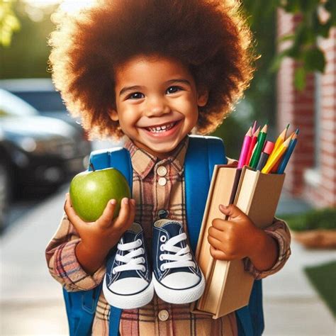 First Day Of School Premium Ai Generated Image