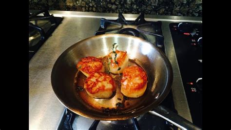 Michelin Star Seared Scallops Dining And Cooking