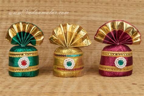 Small Idols Murthi Statue Deity Shringar Idol Ankalram Crown Mukut Accessories 2 5 Inches