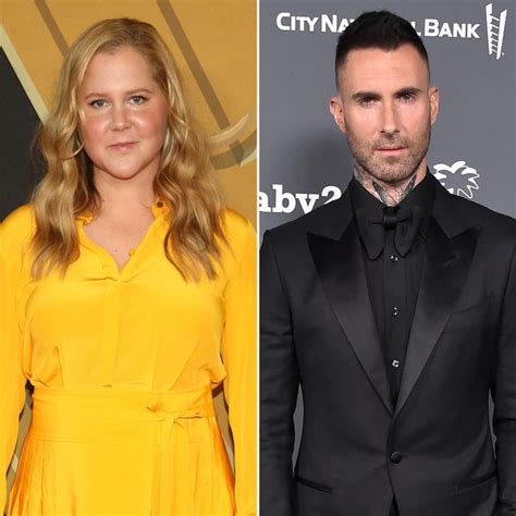 Amy Schumer Jokes About Adam Levine Amid Cheating Scandal Us Weekly