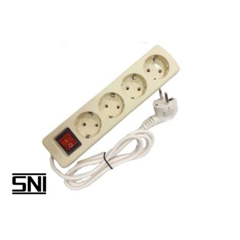 Jual Stop Kontak Terminal 4 Lubang Shopee Indonesia