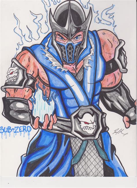 Sub Zero Of The Lin Kuei By 1betaone On Deviantart