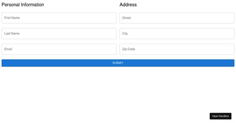 MUI Grid Responsive Codesandbox