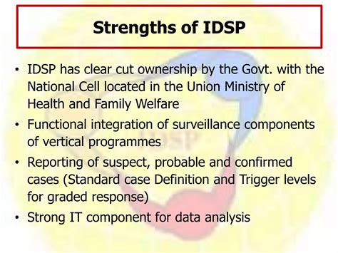 Idsp Integrated Disease Surveillance Programme Pptx