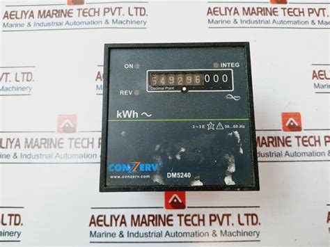 Conzerv Dm5240 Energy Meter 415v Aeliya Marine