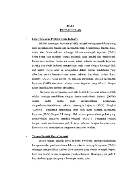 Laporan Pkl Adit Setiawan Pdf Bisnis