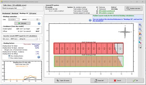 Shading Loss Pv Components Pvsyst Forum